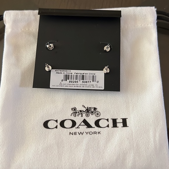 Coach | Jewelry | Coach Earring Studs | Poshmark
